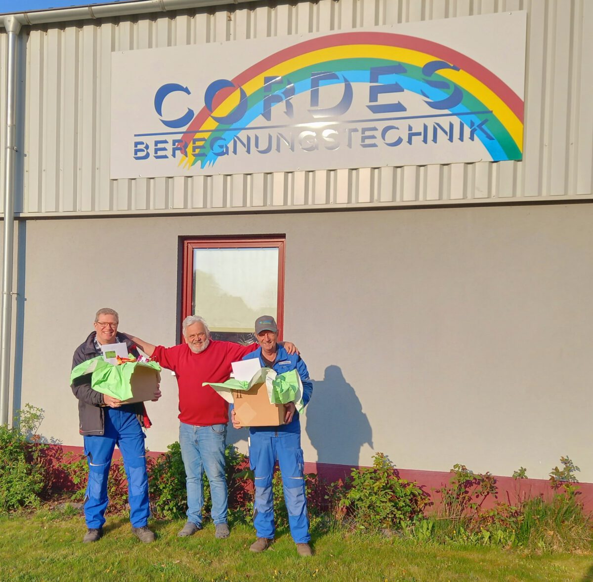 Betriebsjubiläum - Cordes-Beregnung GmbH & Co. KG